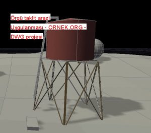 Modern raf dwg projesi - Autocad Projeler
